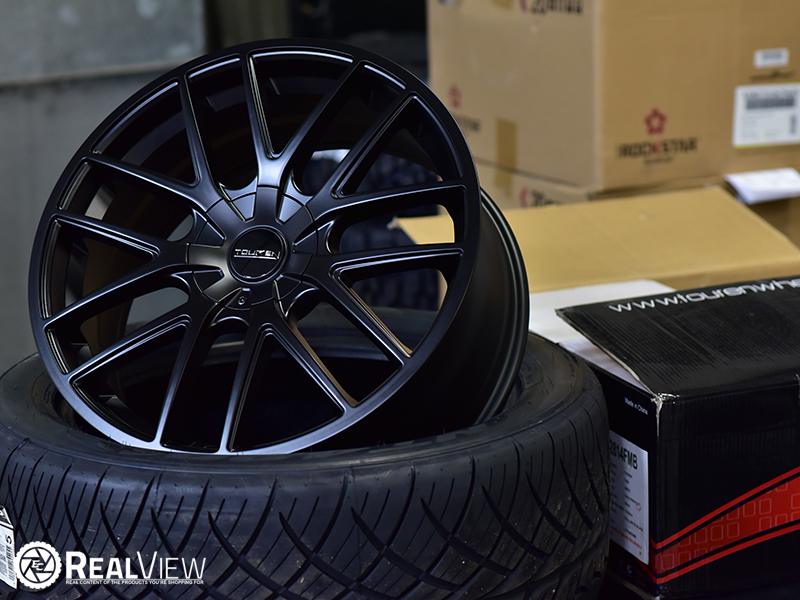 RealView of Touren TR60 3260 Matte Black - 20x8.5 +40 - 3260-2809FMB