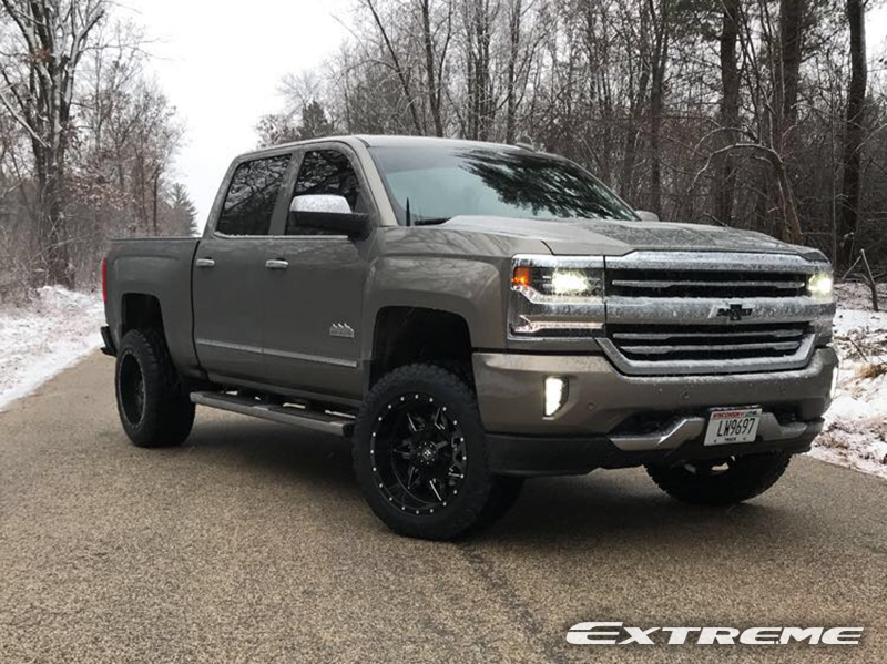 2017 Chevrolet Silverado 1500 - 20x12 RBP Wheels 33x12.5R20 Toyo Tires ...