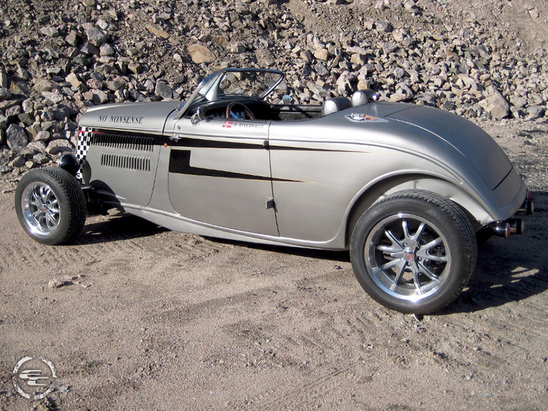 1934 Ford Model 40 A - Staggered Vision Wheels