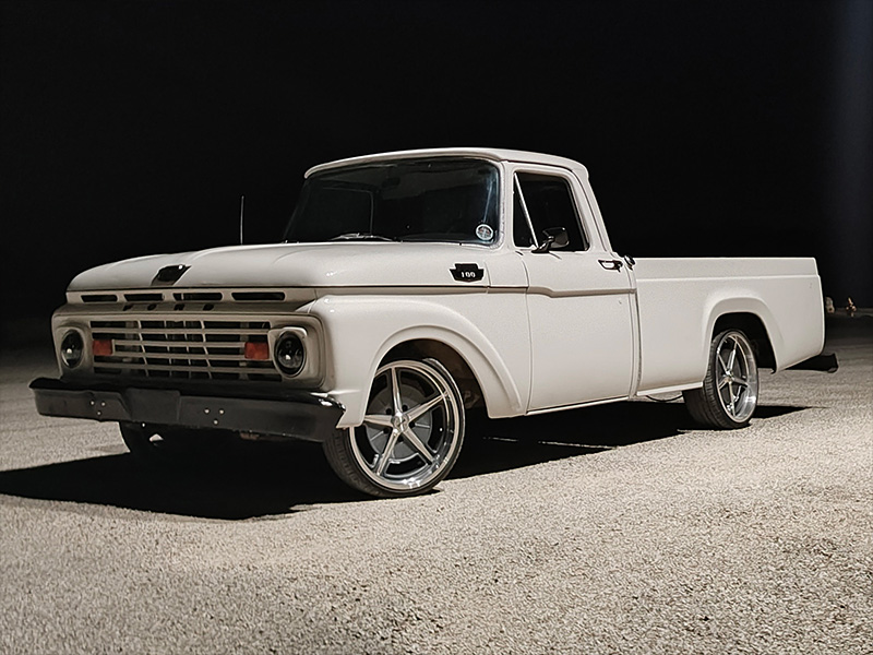 1963 Ford F-100 Pickup - 20x8.5 Ridler Wheels 235/30R20 Lexani Tires
