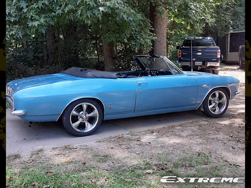 1965 Chevrolet Corvair - 17x7 Ridler Wheels 205/50ZR17 Advanta Tires