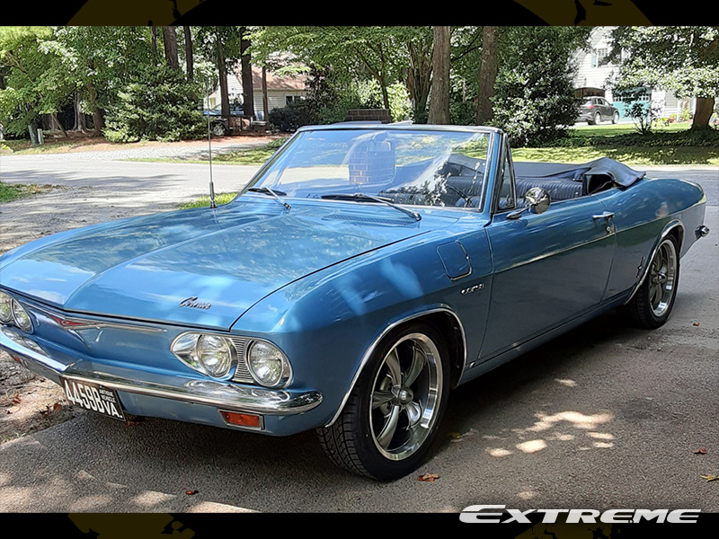 1965 Chevrolet Corvair - 17x7 Ridler Wheels 205/50ZR17 Advanta Tires