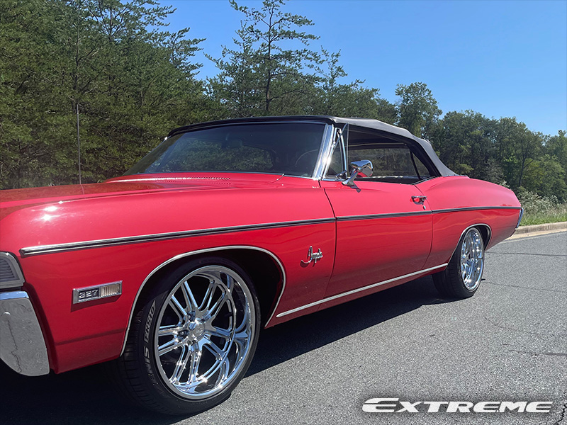 1968 Chevrolet Impala - 20x9.5 US Mags Wheels 245/40R20 Falken Tires