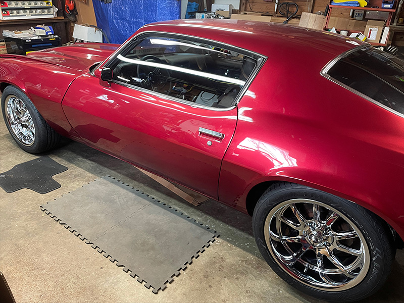 1970 Chevrolet Camaro - 18x8 Ridler Wheels 225/50R18 Goodyear Tires