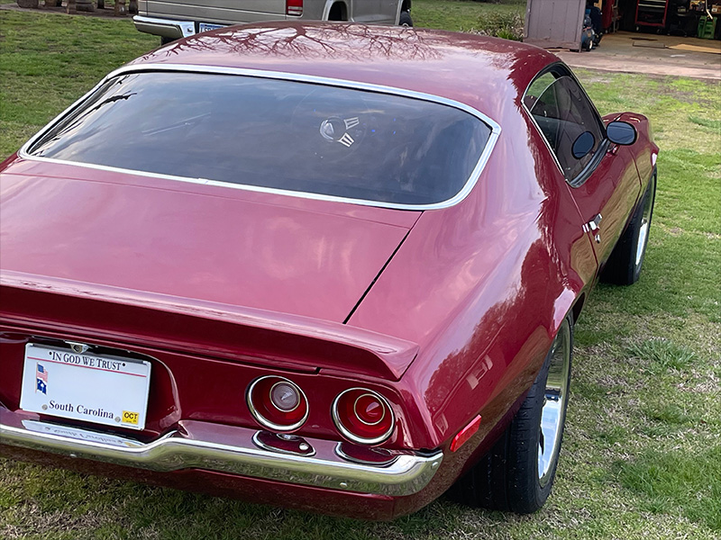 1970 Chevrolet Camaro - 18x8 Ridler Wheels 225/50R18 Goodyear Tires