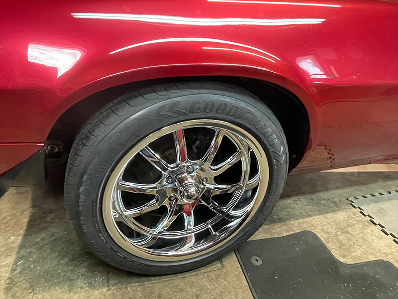 1970 Chevrolet Camaro - 18x8 Ridler Wheels 225/50R18 Goodyear Tires