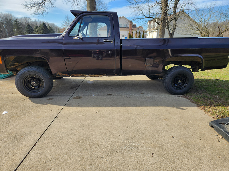 1978 Chevrolet K10 - 15x8 American Racing Wheels LT235/75R15 BFGoodrich ...