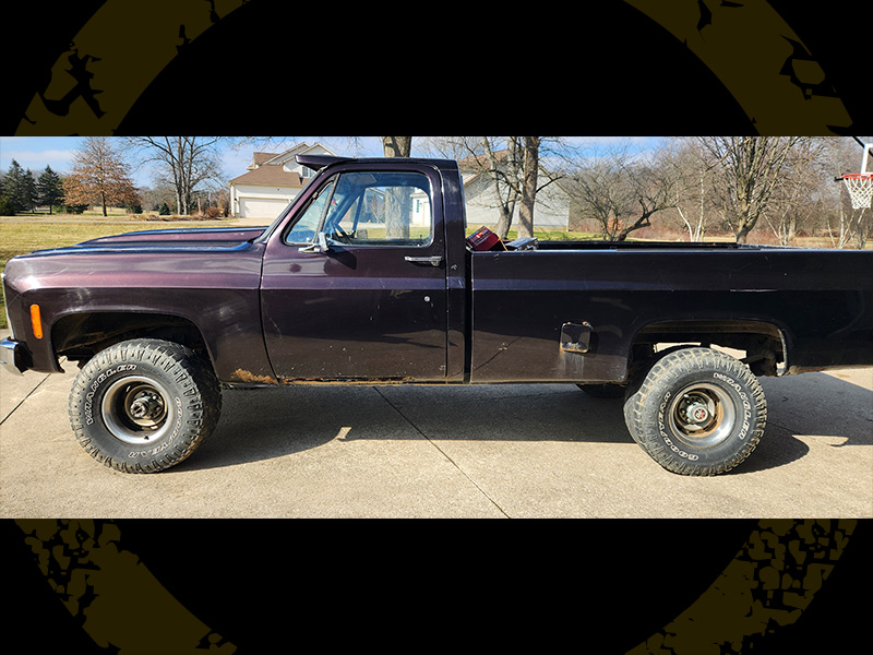 1978 Chevrolet K10 - 15x8 American Racing Wheels LT235/75R15 BFGoodrich ...