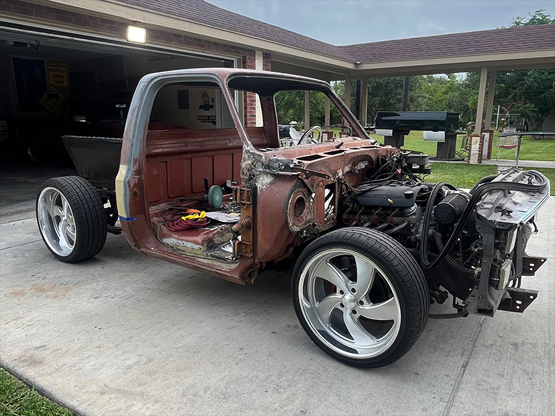 1983 Chevrolet C10 - Staggered US MAGS Wheels