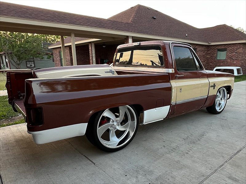 1983 Chevrolet C10 - Staggered US MAGS Wheels
