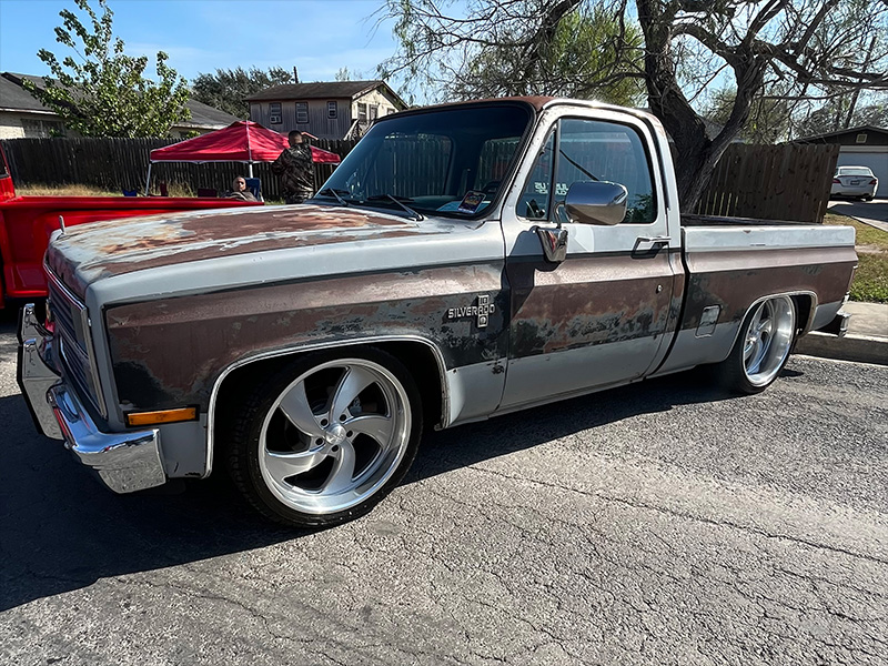 1983 Chevrolet C10 - Staggered US MAGS Wheels