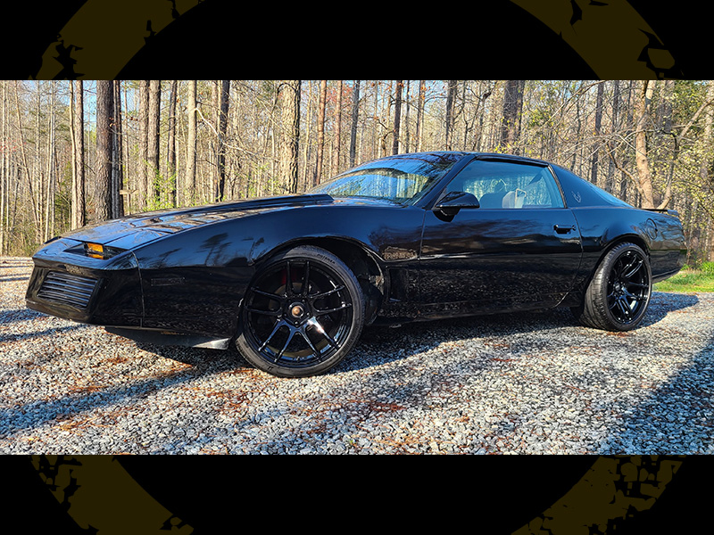 1984 Pontiac Firebird - 19x10.5 ESR Wheels 295/30R19 Bridgestone Tires