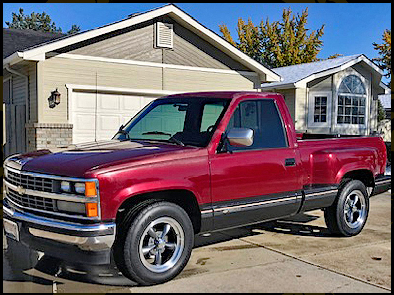 1989 Chevrolet C1500 - 17x8 Vision Wheels 245/65R17 BFGoodrich Tires