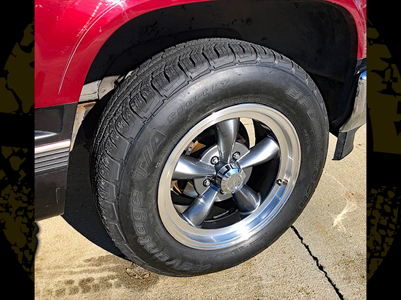 1989 Chevrolet C1500 - 17x8 Vision Wheels 245/65R17 BFGoodrich Tires