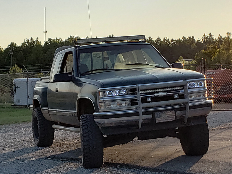 1995 Chevrolet K1500 - 35x12.5R20 Mastercraft Tires SuperLift