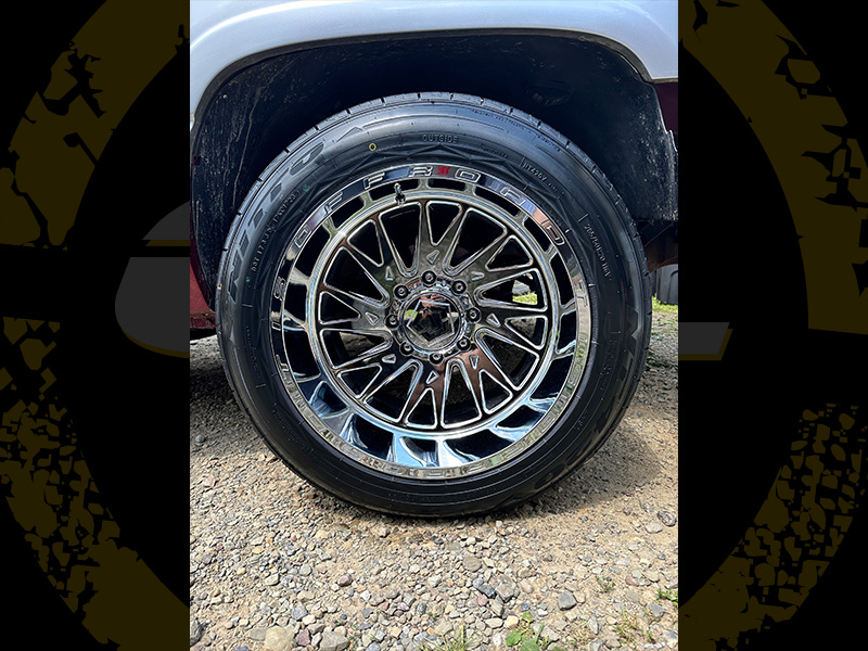 1995 Dodge Ram 2500 - 20x12 TIS Offroad Wheels 285/50R20 Nitto Tires