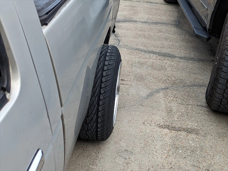 1997 Nissan Pickup - 15x10 American Racing Wheels 225/50R15 Kumho Tires