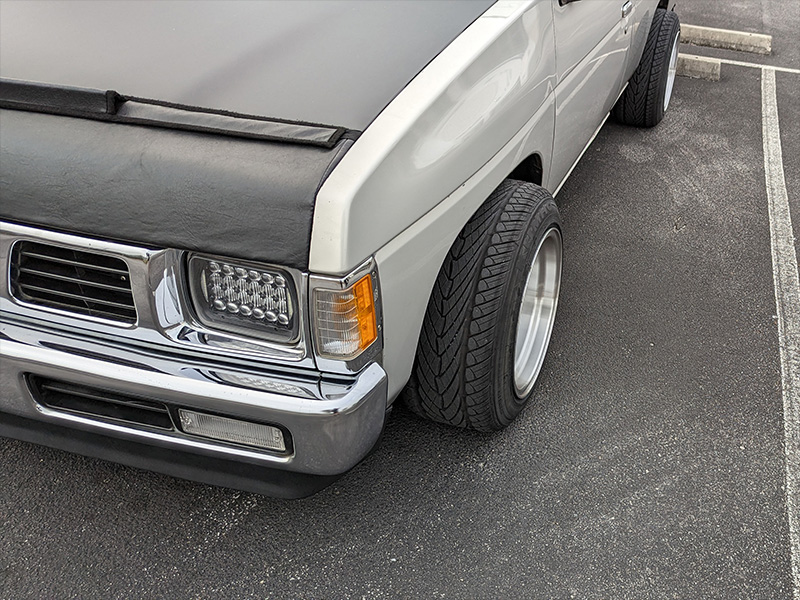 1997 Nissan Pickup - 15x10 American Racing Wheels 225/50R15 Kumho Tires