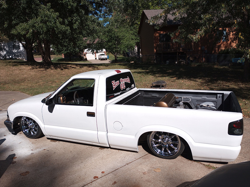 1999 Chevrolet S10 - 17x7 Ridler Wheels 245/45ZR17 Ironman Tires