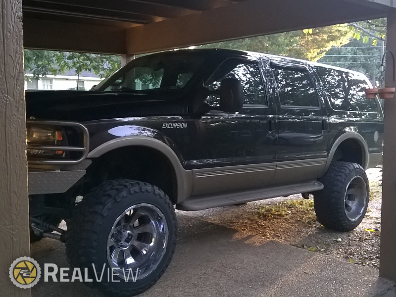 2000 Ford Excursion - 22x14 XD Series Wheels 37x13.5R22 Nitto Tires