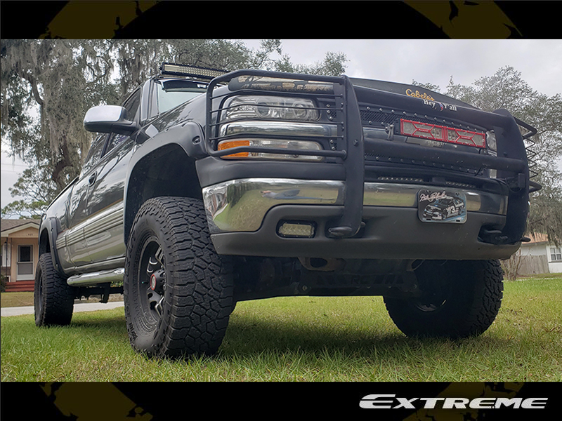 2000 Chevrolet Silverado 1500 - 16x9 American Outlaw Wheels 305/70R16 ...