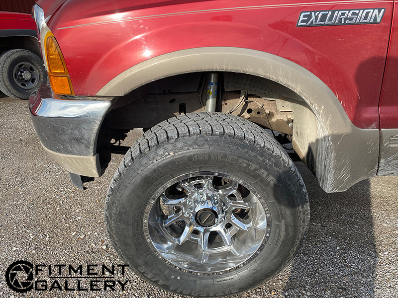 2000 Ford Excursion - 20x10 Vision Offroad Wheels