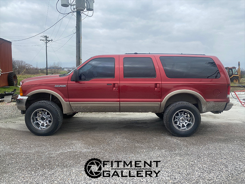 2000 Ford Excursion - 20x10 Vision Offroad Wheels