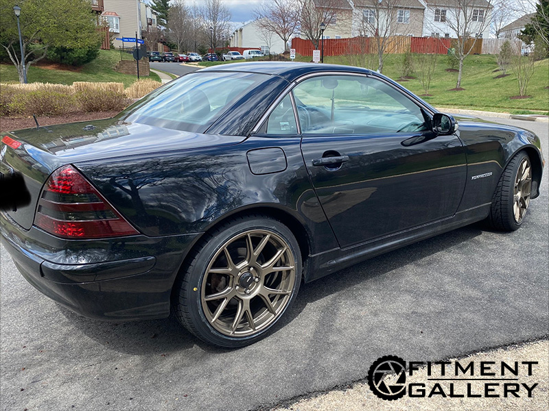 2001 Mercedes-Benz SLK230 - 18x8.5 Konig Wheels 225/40R18 Falken Tires