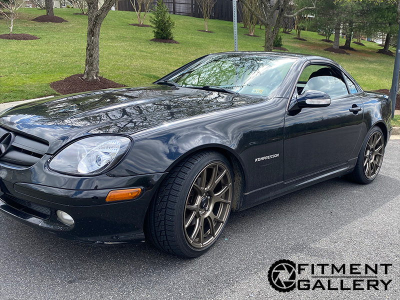 2001 Mercedes-Benz SLK230 - 18x8.5 Konig Wheels 225/40R18 Falken Tires