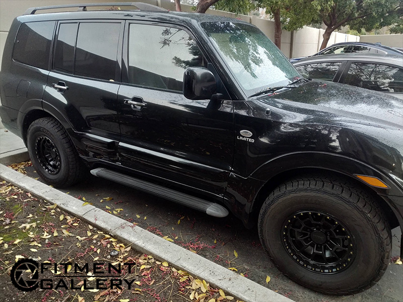 2002 Mitsubishi Montero - 16x8 KMC Wheels 265/75/16 Cooper Tires