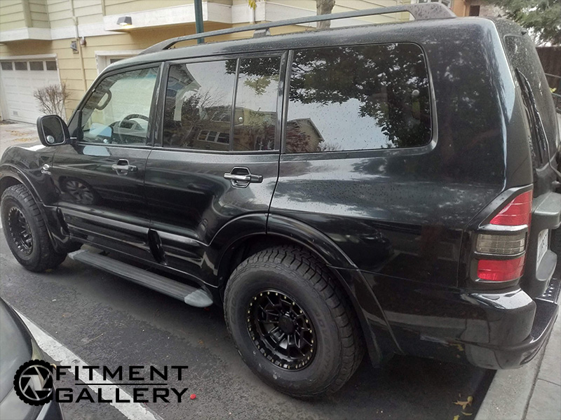 2002 Mitsubishi Montero - 16x8 KMC Wheels 265/75/16 Cooper Tires