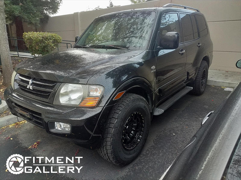 2002 Mitsubishi Montero - 16x8 KMC Wheels 265/75/16 Cooper Tires
