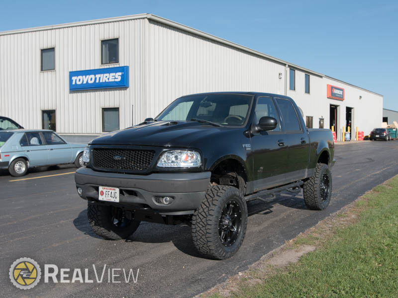 2003 Ford F-150 - 20x9 Fuel Offroad Wheels 35x12.5R20 Nitto Tires Rough ...