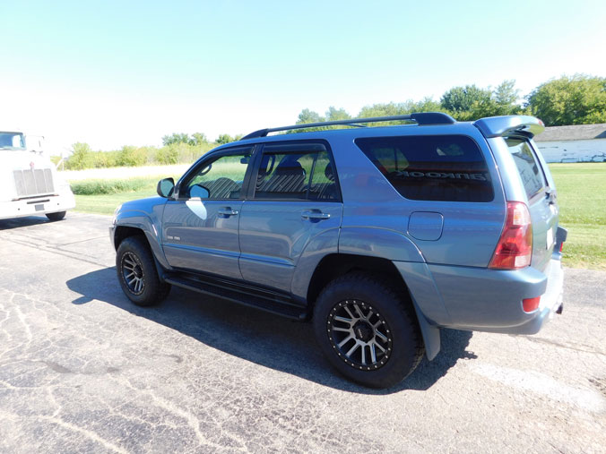 2003 Toyota 4Runner - 18x9 Ultra Wheels 265/65R18 Nitto Tires 2-inch ...