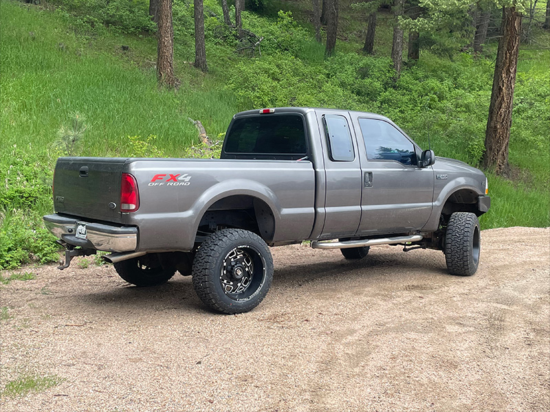 2003 Ford F-250 Super Duty - 20x12 American Truxx Wheels 305/55R20 AMP ...