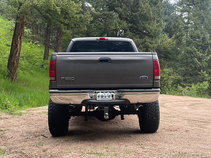 2003 Ford F-250 Super Duty - 20x12 American Truxx Wheels 305/55R20 AMP ...