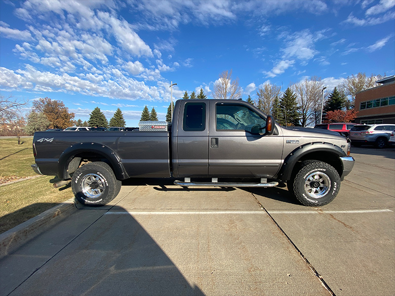 2003 Ford F-250 - 17x9 Raceline Wheels LT295/70R17 Cooper Tires