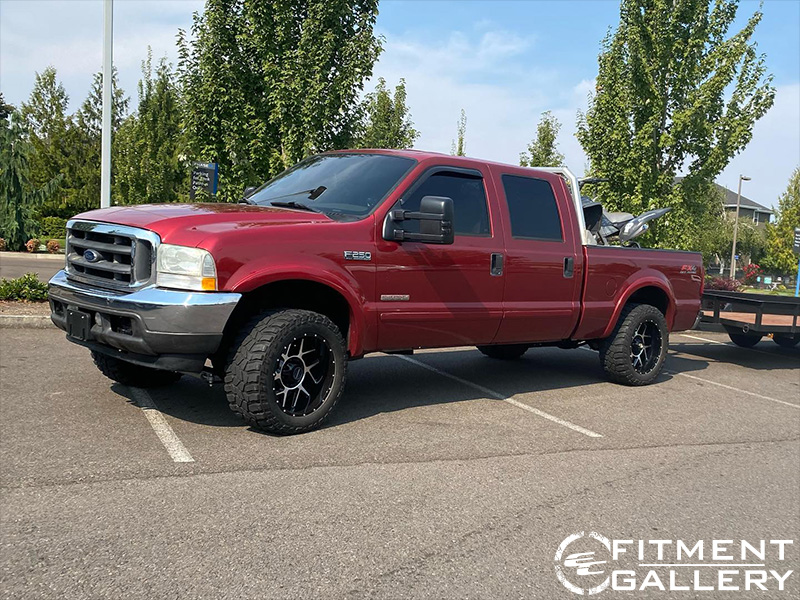 2003 Ford F-250 Super Duty - 20x10 Vision Wheels LT295/55R20 Cooper Tires