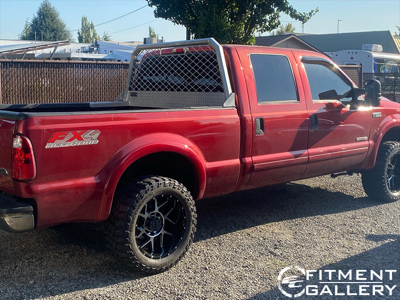 2003 Ford F-250 Super Duty - 20x10 Vision Wheels LT295/55R20 Cooper Tires