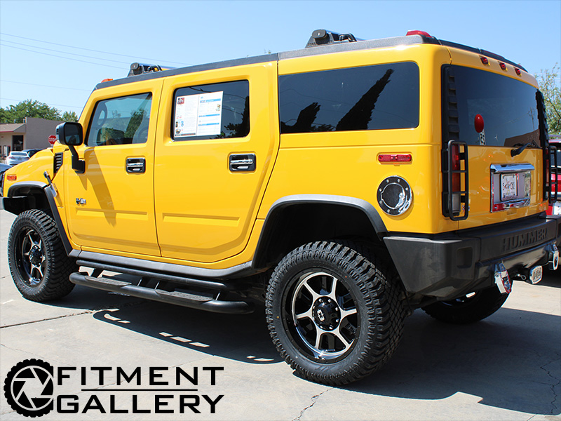 Black Hummer H2 Rims