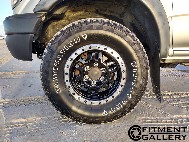 2003 Toyota Tacoma - 16x7 Vision Offroad Wheels P265/75R16 Firestone Tires