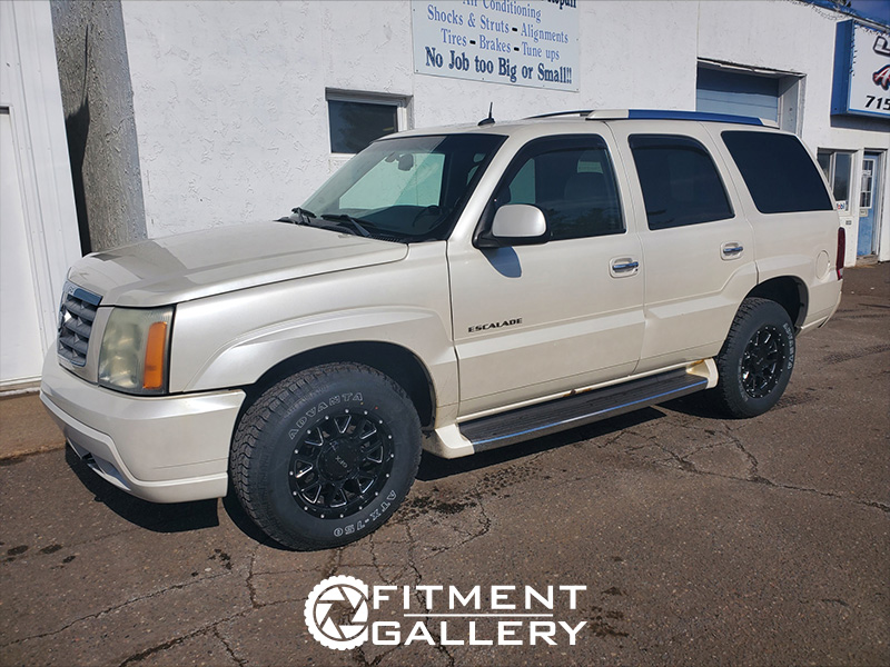 2003 Cadillac Escalade - 17x8.5 G-FX Wheels 265/70R17 Advanta Tires