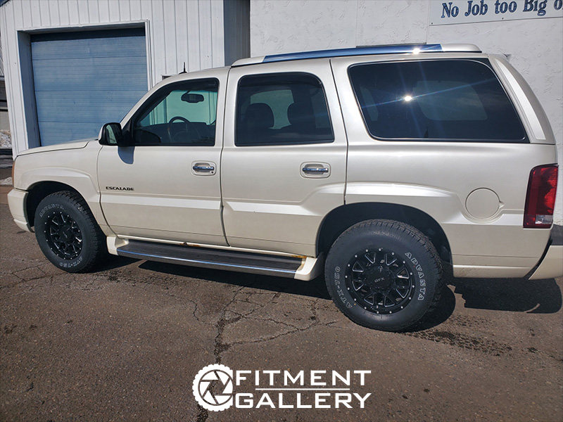 2003 Cadillac Escalade - 17x8.5 G-FX Wheels 265/70R17 Advanta Tires
