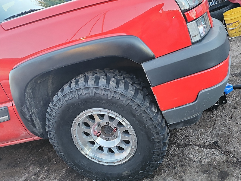 2004 Chevrolet Silverado 1500 - 17x8.5 Method Race Wheels LT35x12.50R17 ...