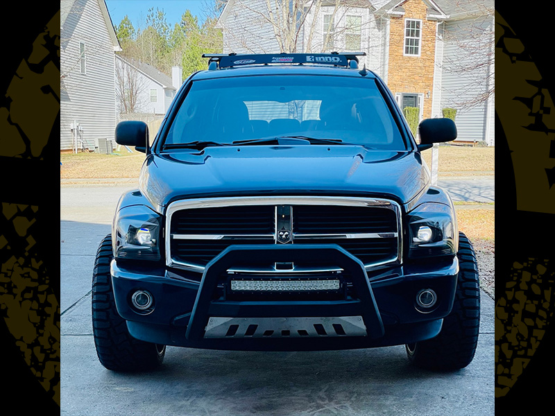 2004 Dodge Durango - 24x12 Vision Wheels LT33x12.50R24 Haida Tires