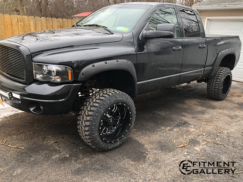 2004 Dodge Ram 3500 - 20x12 RBP Wheels 33x12.5R20 Crossleader Tires BDS