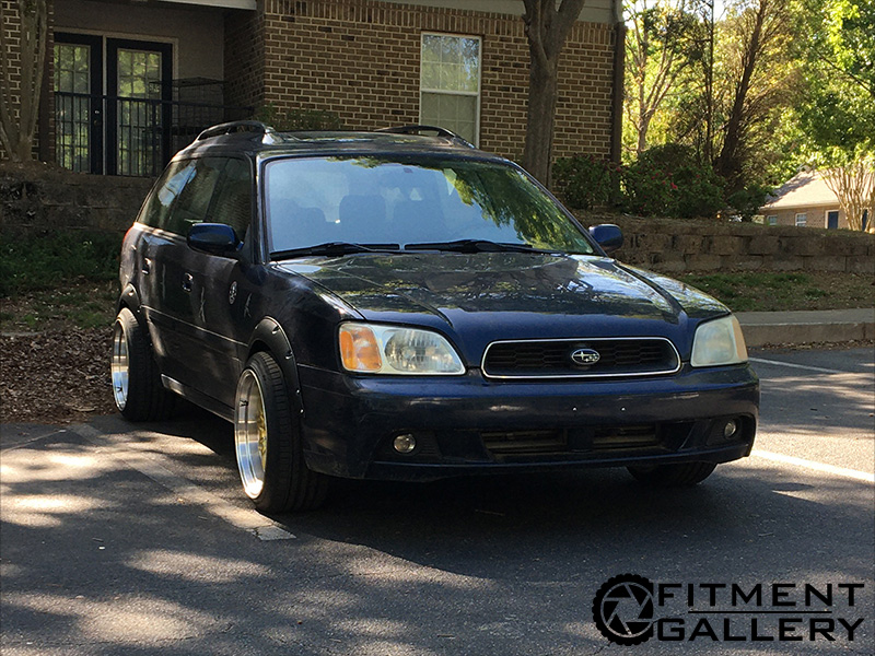 Stanced Subaru Legacy