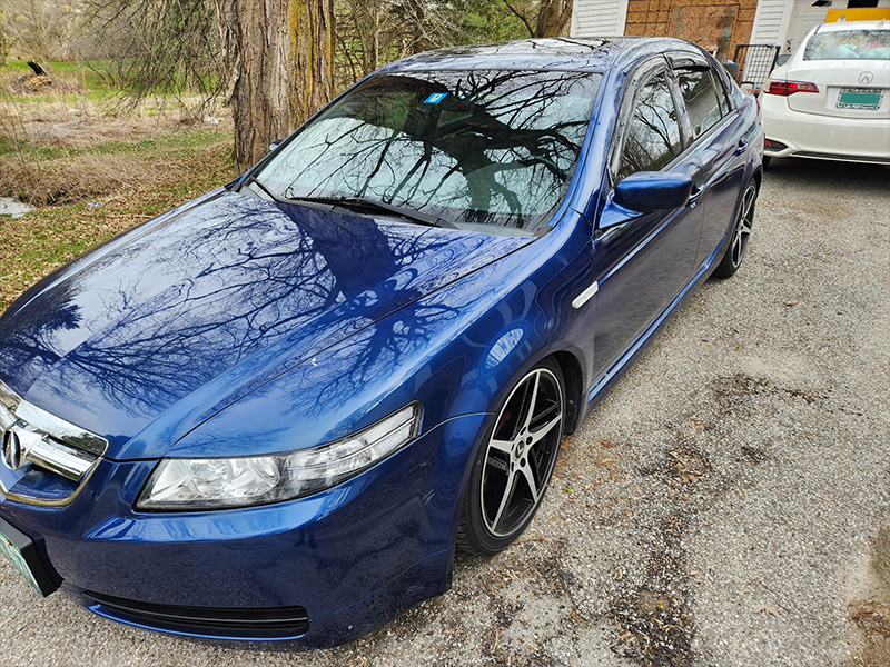 2005 Acura TL - 18x8 Kraze Wheels 225/40ZR18 Advanta Tires