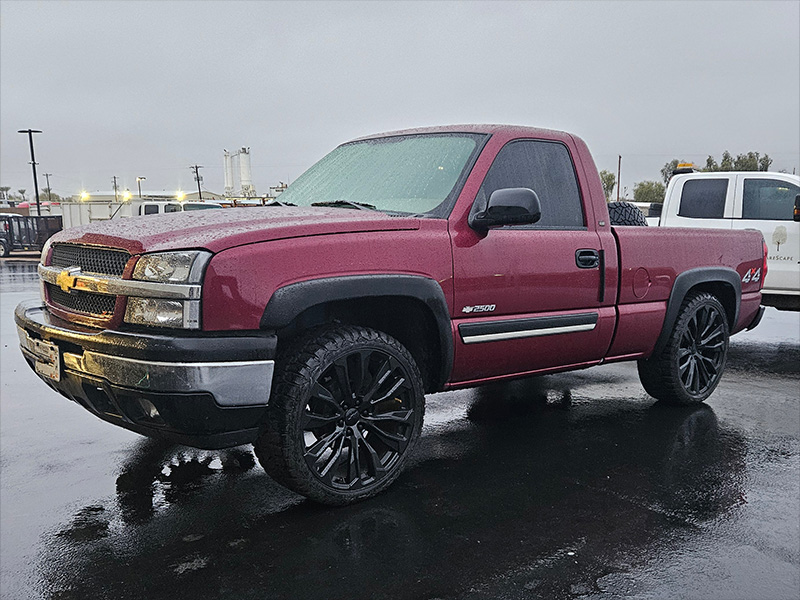 2005 Chevrolet Silverado 1500 - 24x10 Replica 1 Wheels LT33x12.50R24 ...