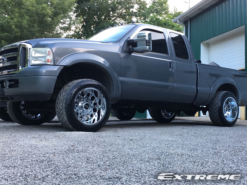 2005 Ford F-250 Super Duty - 20x12 Vision Offroad Wheels 305/50R20 ...